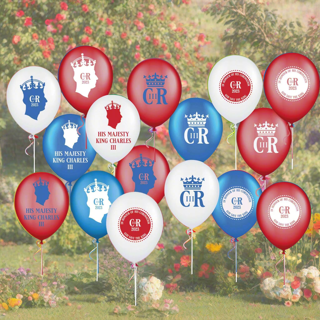 British Patriot Queen Balloons 16 Pack – Forever Cosmetics