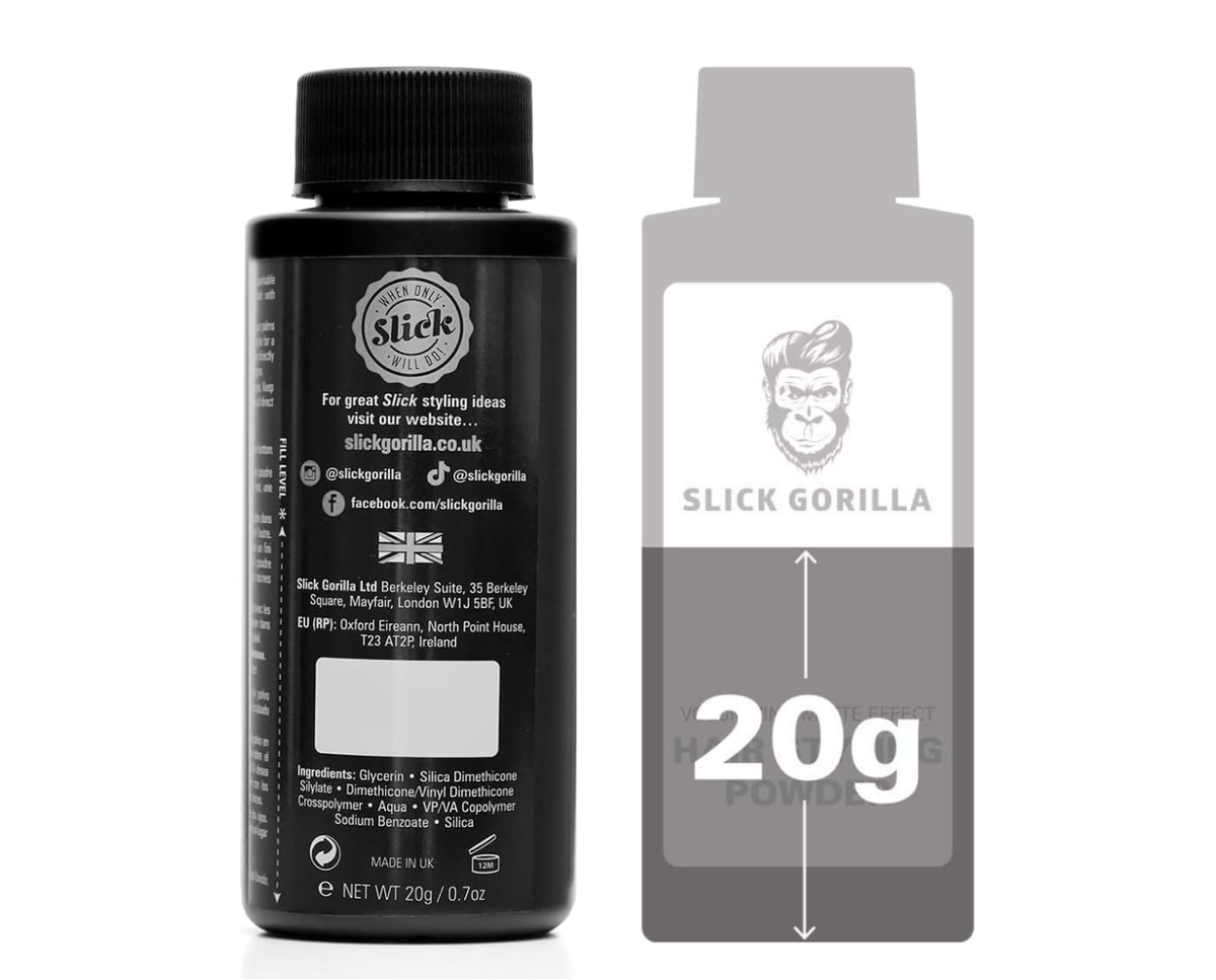 Slick Gorilla Hair Styling Powder (20g) – Instant Volume & Texture ...