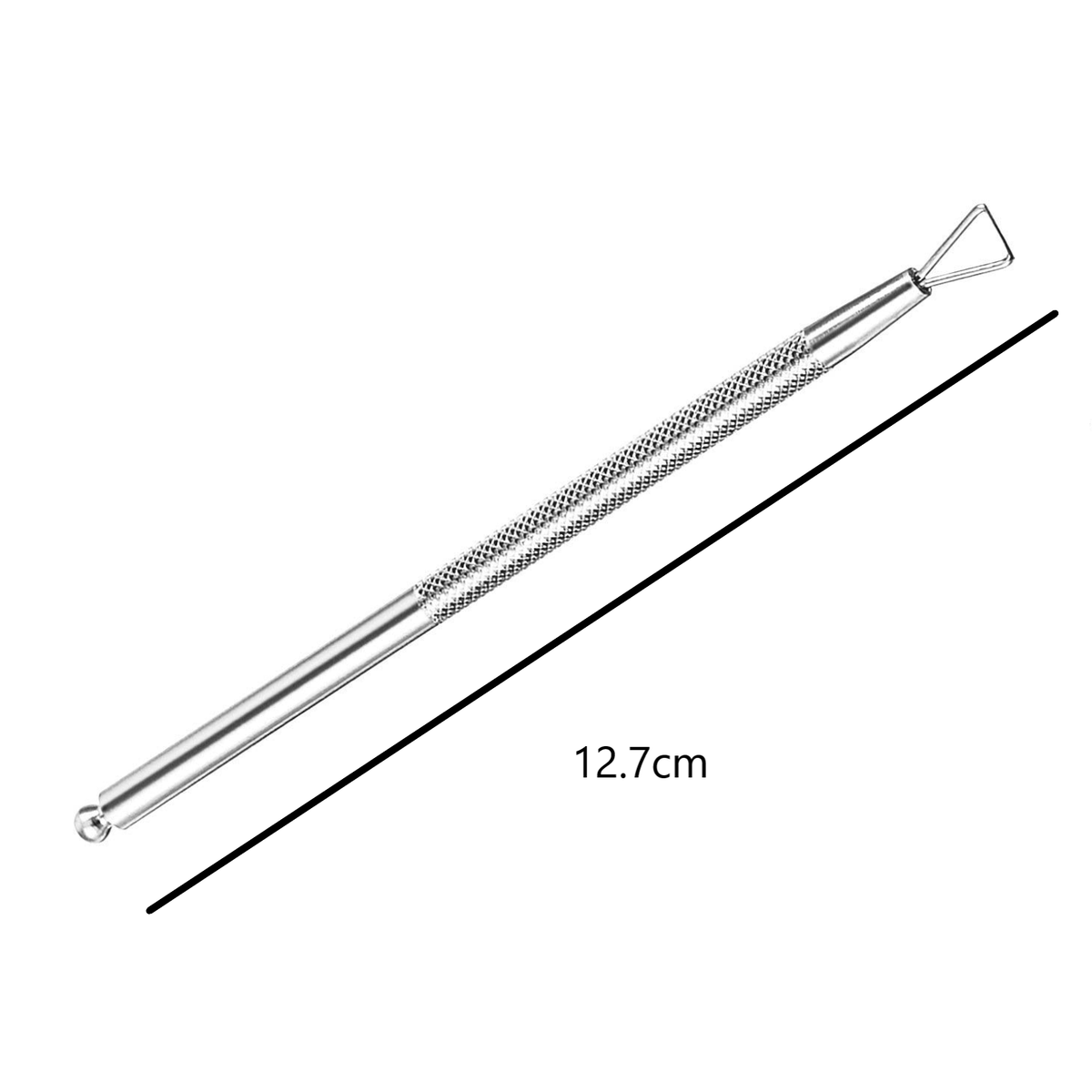 Gel Polish Nail Scraper with Triangle Head & 2 in 1 Nail Scraper and C ...